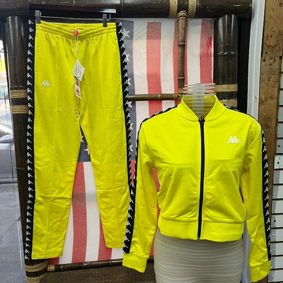 Kappa | Tops | Nwt Kappa 2 Pieces Matching Set Crop Sweater Jacket And ...